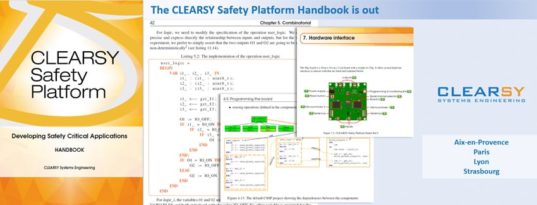 CLEARSY Safety Platform Handbook available - CLEARSY