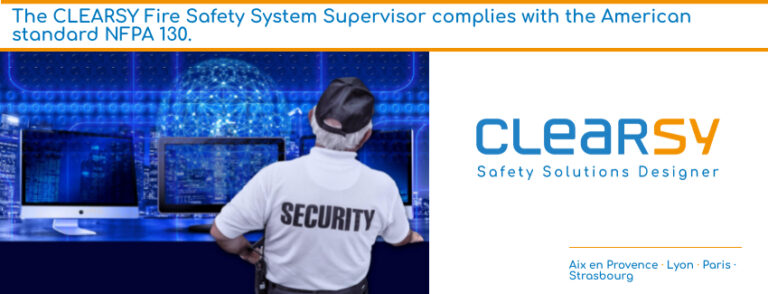 The CLEARSY Fire Safety System (FSS) Supervisor complies with the ...